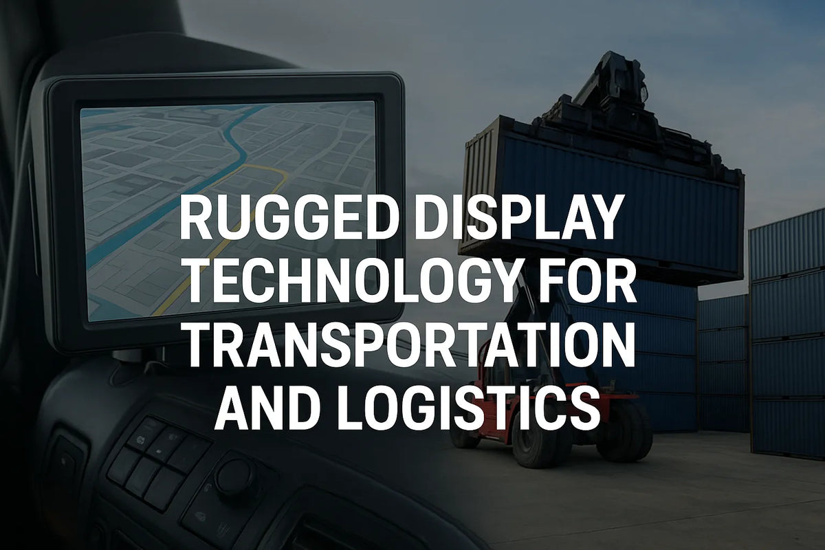 Rugged Display Technology for Transportation & Logistics – BVSLCD