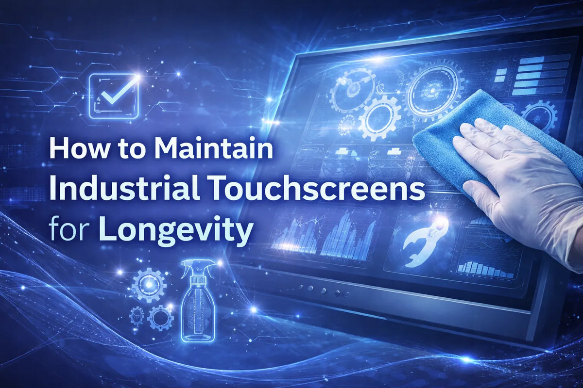 How to Maintain Industrial Touchscreens for Longevity – BVSLCD