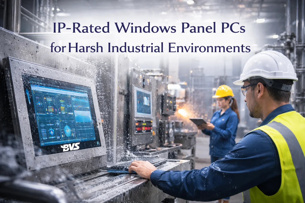 IP-Rated Windows Panel PCs for Harsh Industrial Environments – BVSLCD