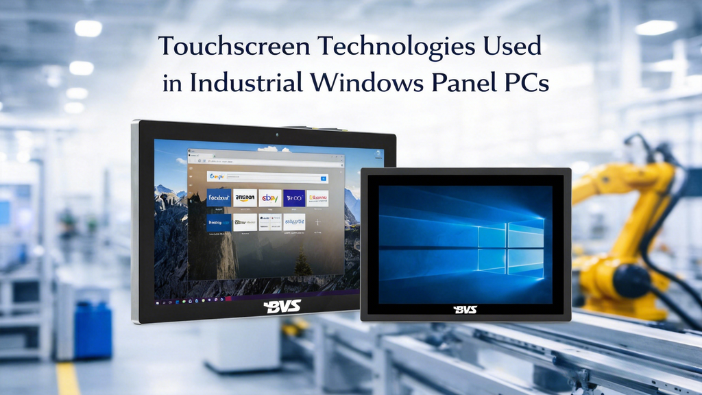 Touchscreen Technologies Used in Industrial Windows Panel PCs – BVSLCD