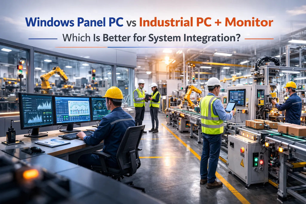 Windows Panel PC vs Industrial PC + Monitor: Which Is Better for Syste ...