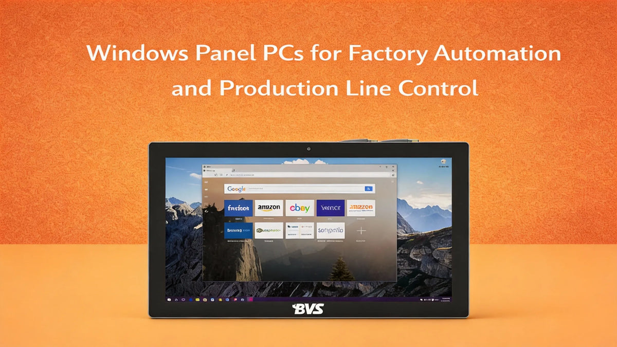 Windows Panel PCs for Factory Automation and Production Line Control ...